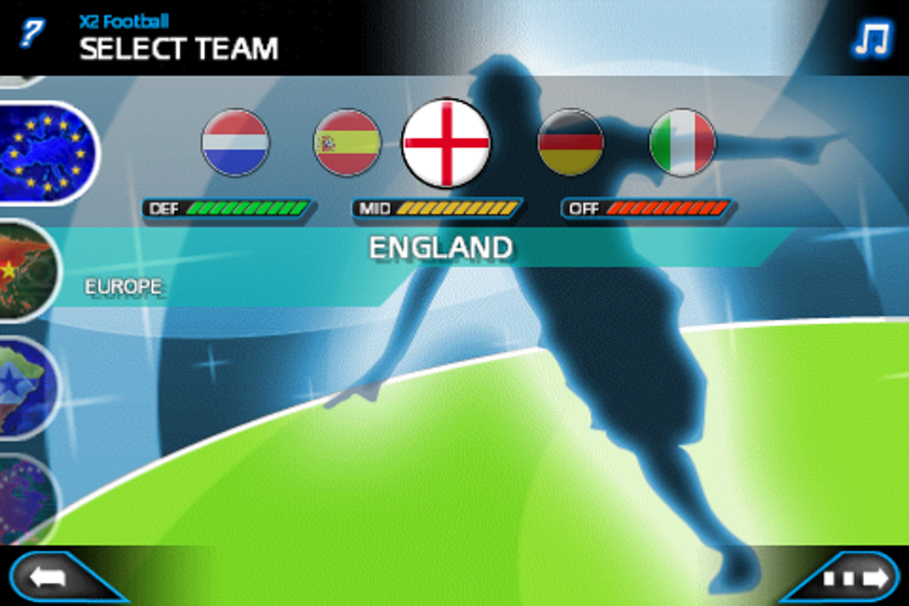 X2 Football 10 11 para iPhone - Descargar