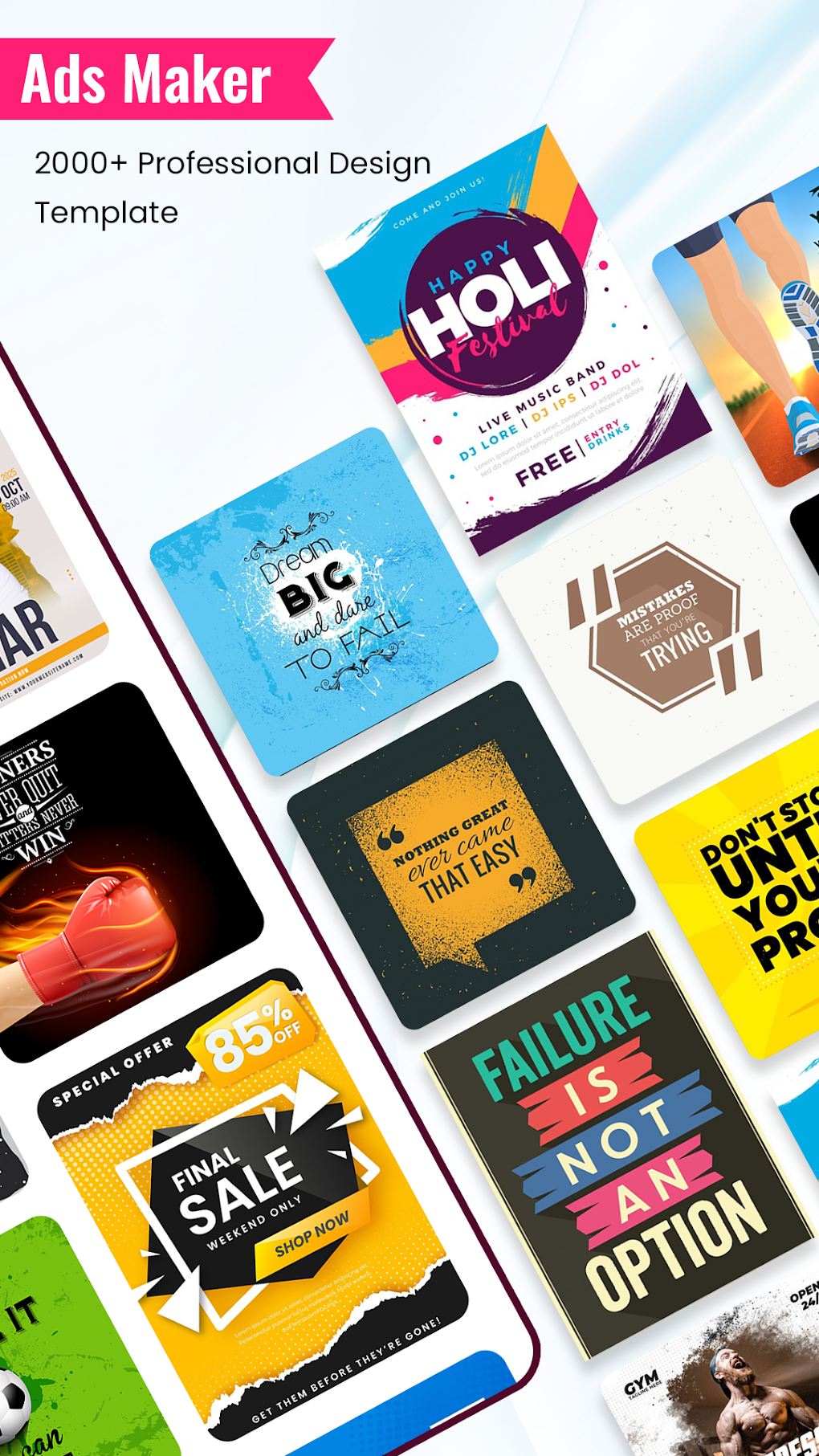 Advertisement Poster Maker App for Android - Download