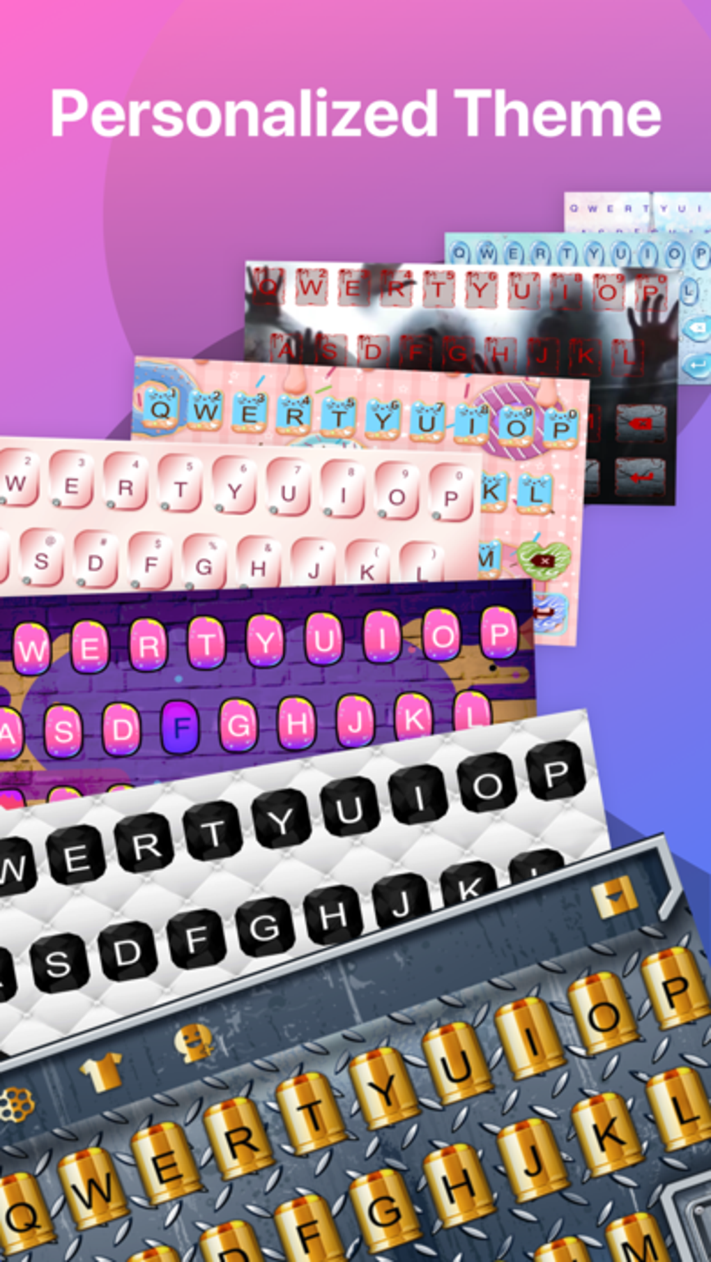 iPhone 용 FUN Keyboard -Emoji Themes - 다운로드