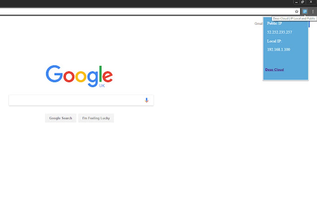 Deso Cloud | IP Tool para Google Chrome - Extensión Descargar