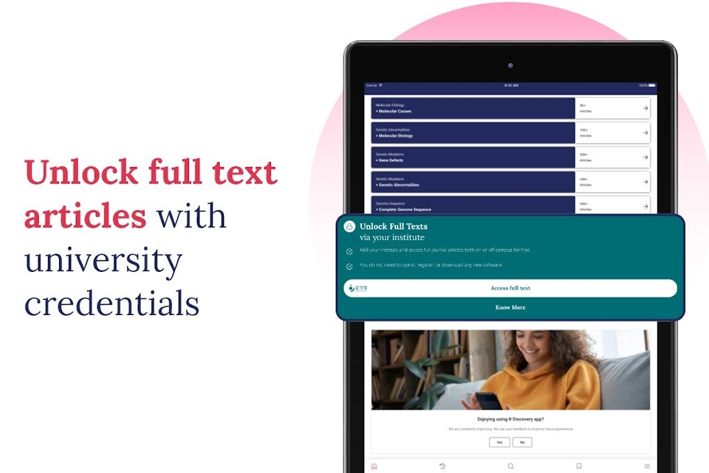 R Discovery: Academic Research for Android - Download
