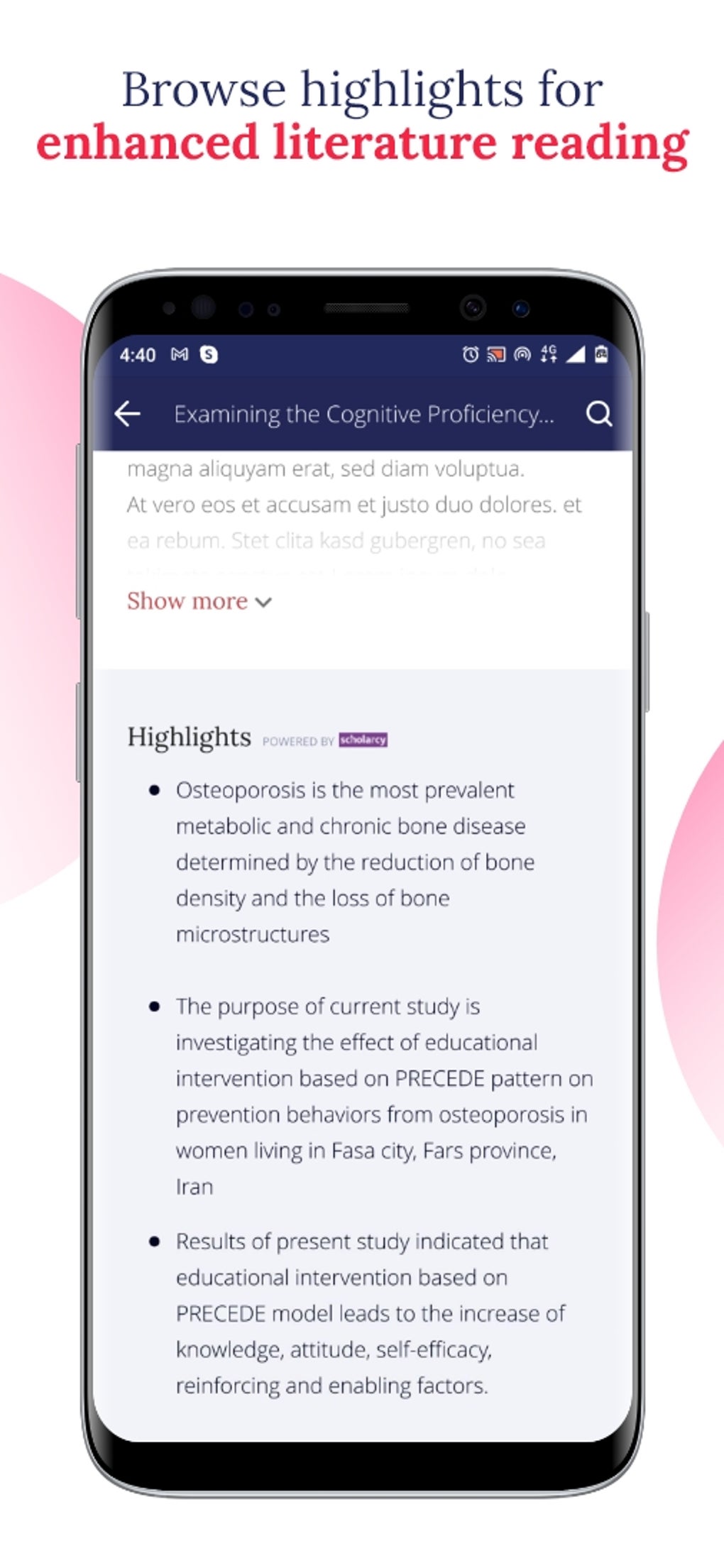 R Discovery: Academic Research para Android - Download