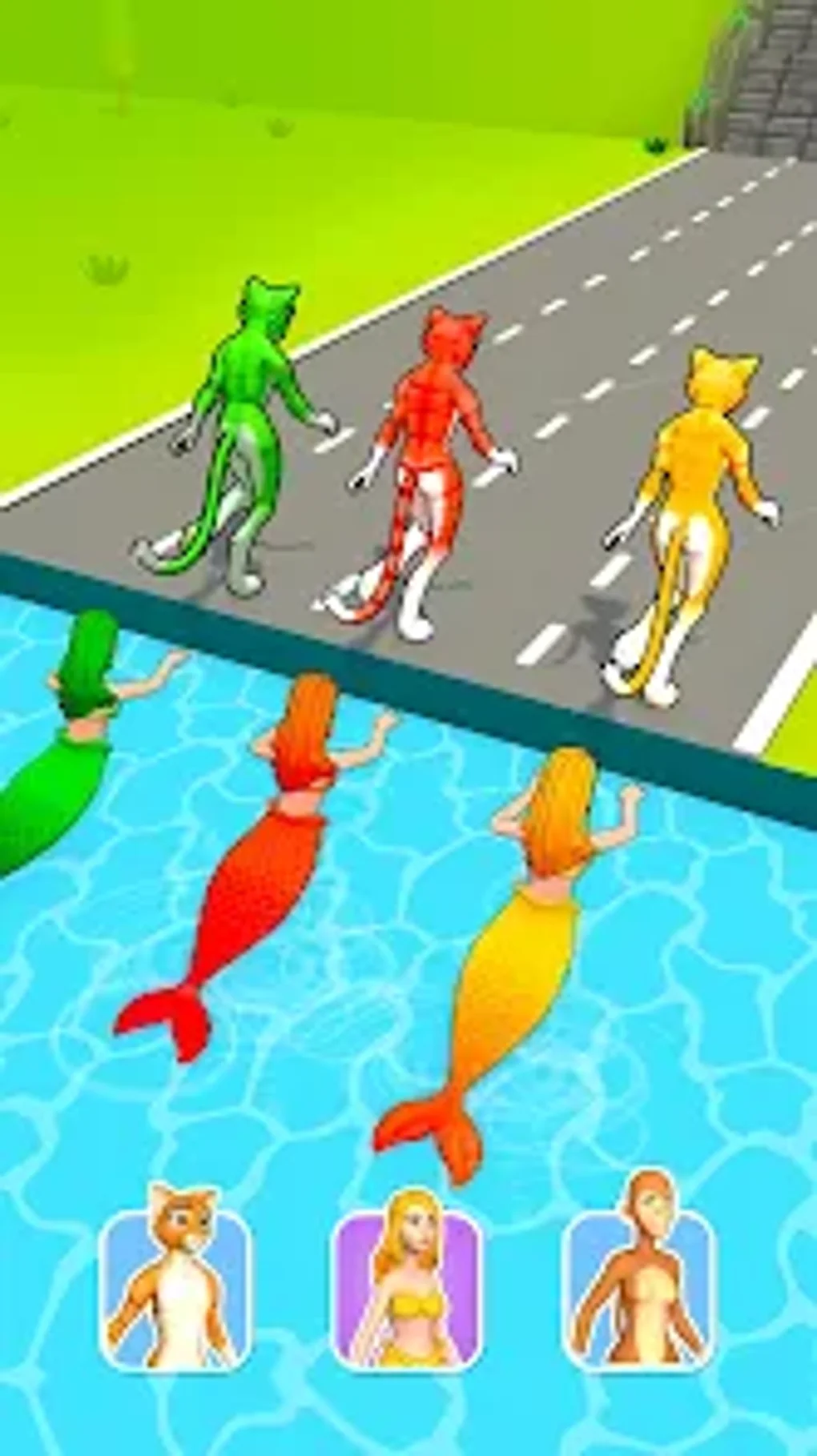 Animal Run 3D: Shape Shifting for Android - Download