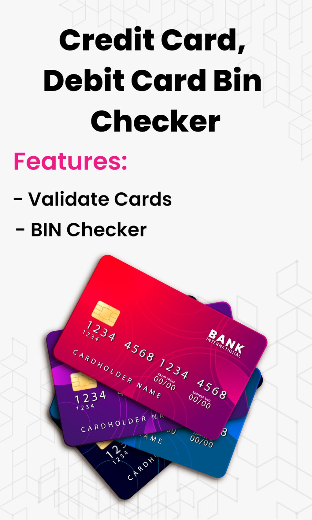 Check Credit Card Debit Card for Android - Download