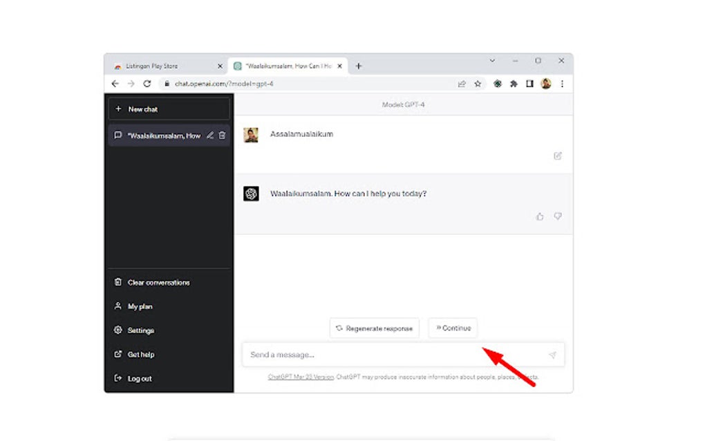 ChatGPT Continue para Google Chrome - Extensión Descargar