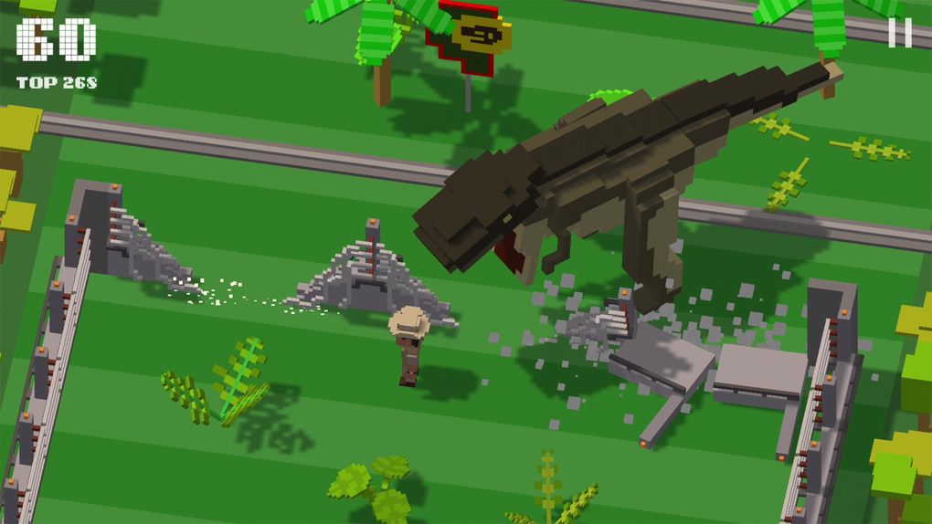 Jurassic Hopper: Crossy World for iPhone - Download