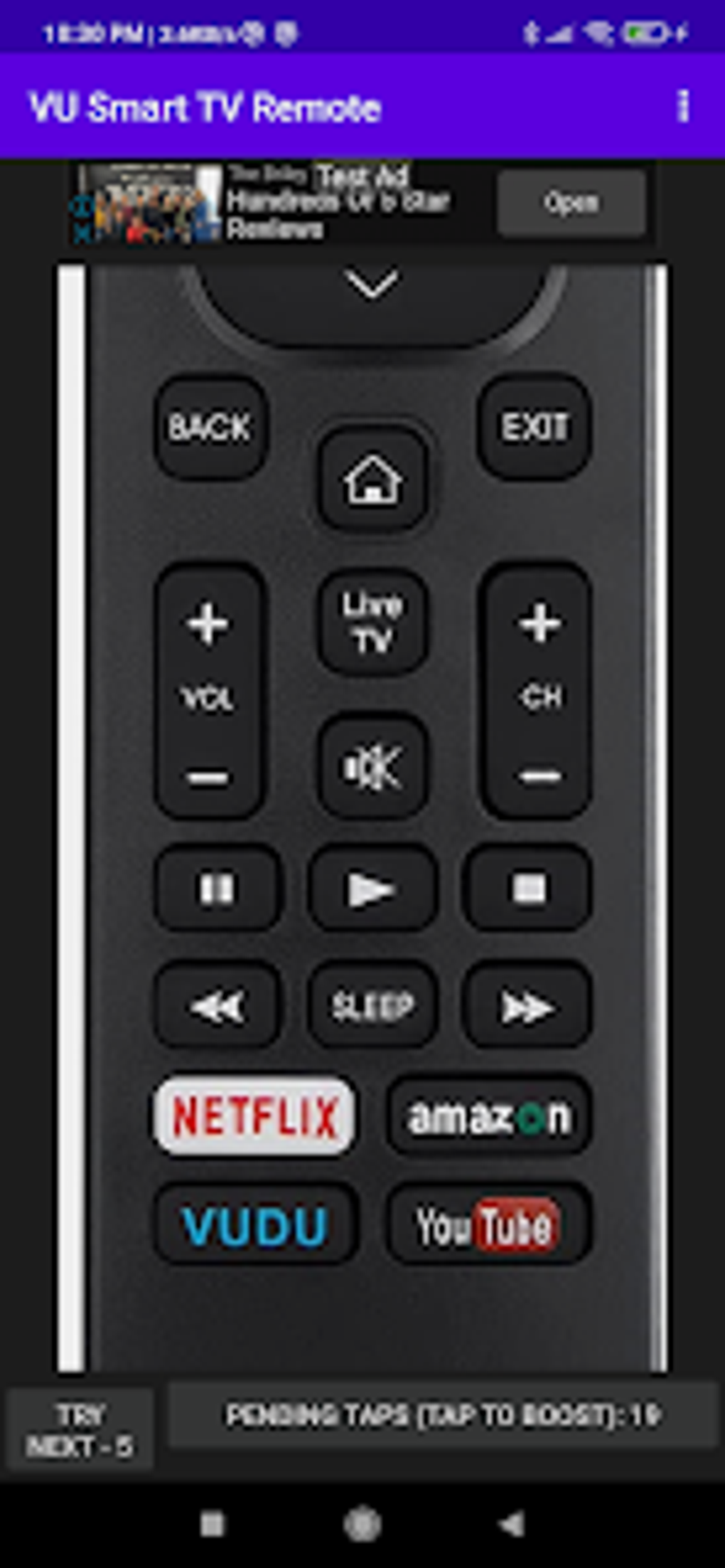VU Smart TV Remote para Android - Descargar