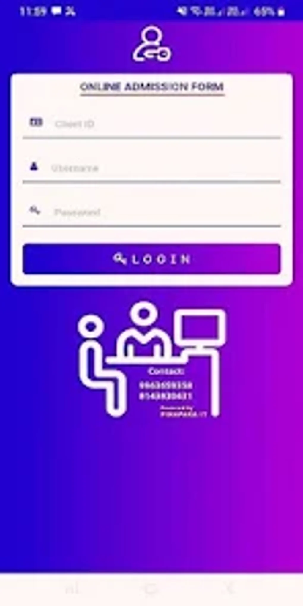 Android için Online Admission Form - İndir