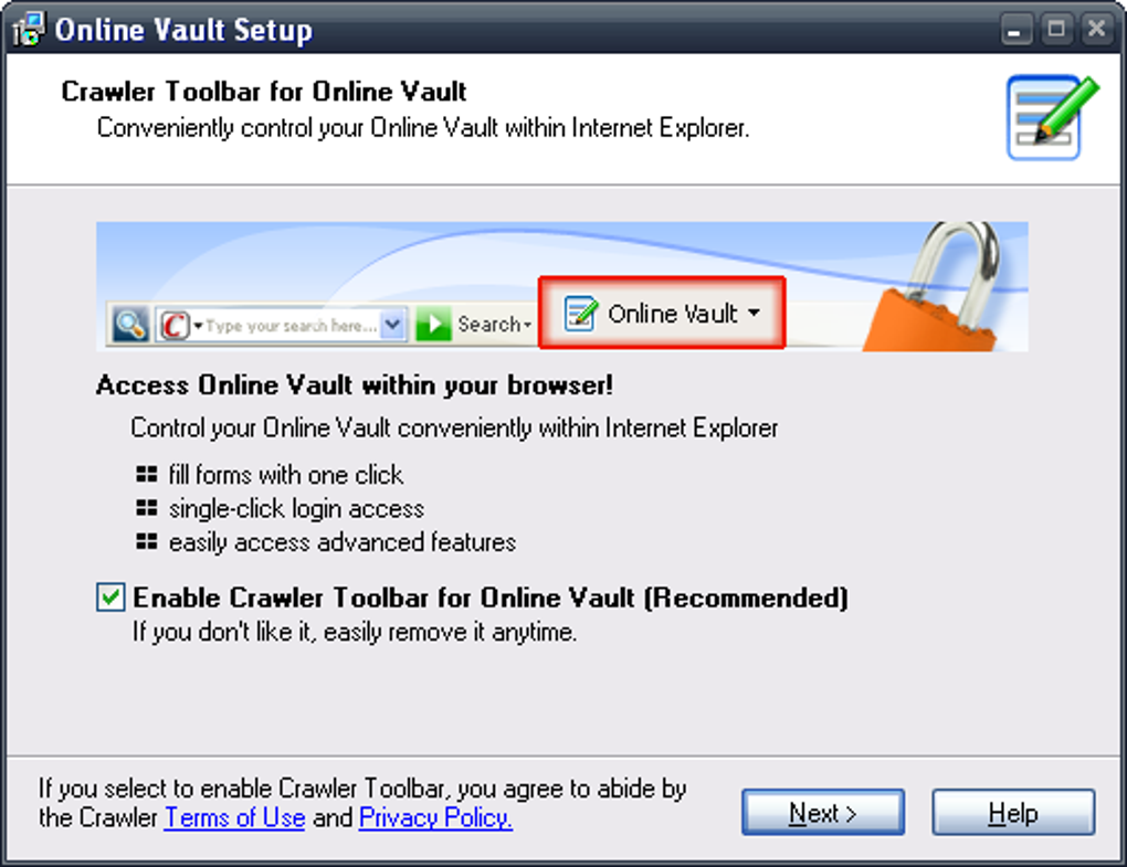Online Vault - Télécharger