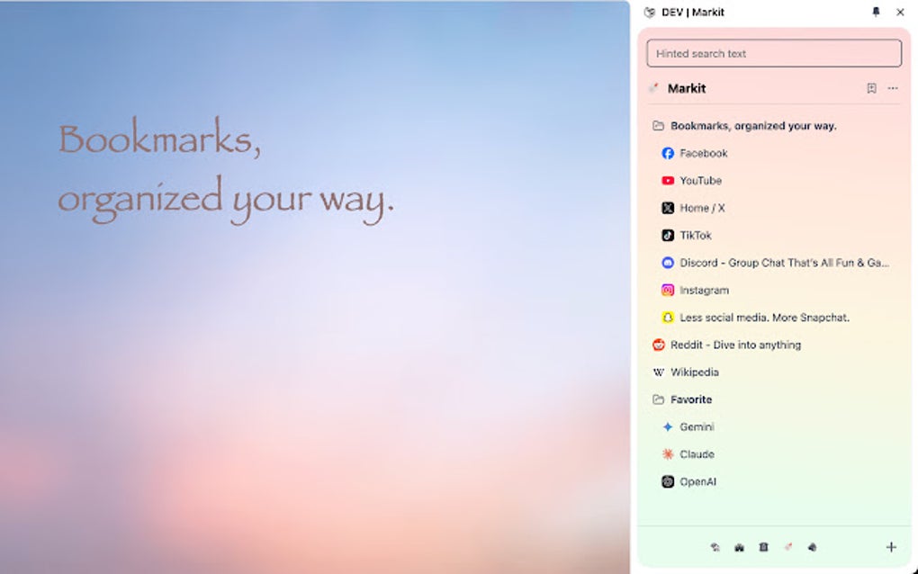 Markit for Google Chrome - Extension Download
