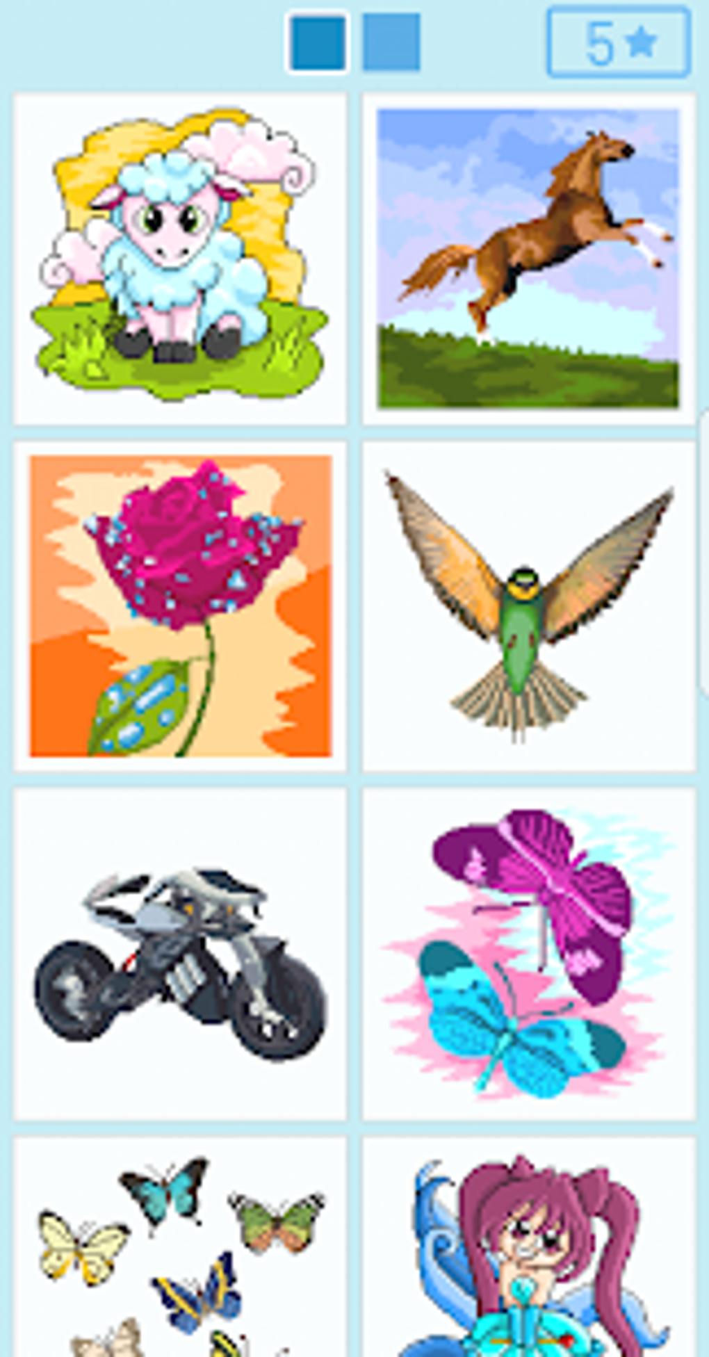 Pixyfy Pixel Art Color By Number Coloring Games APK Voor Android