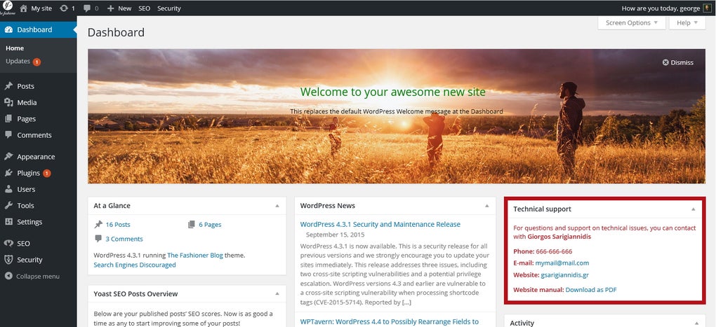 Slash Admin for WordPress - Download