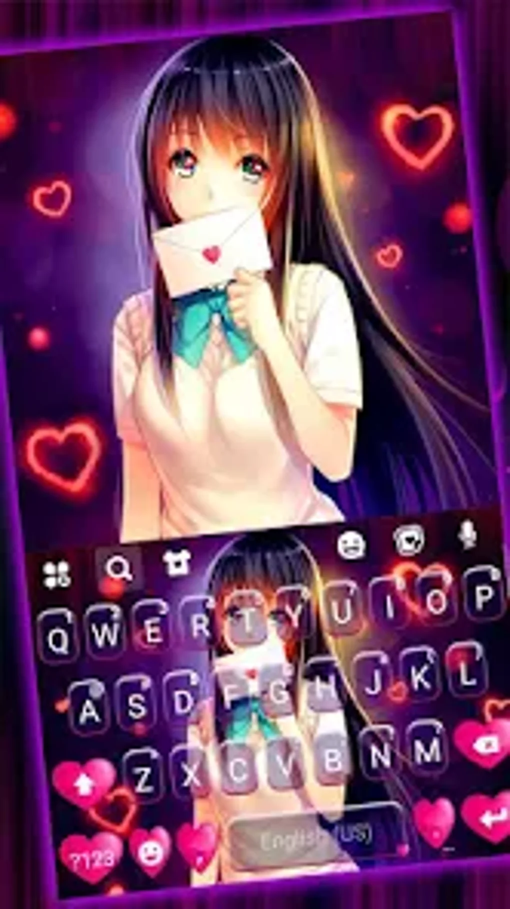 Cute Lovely Girl Keyboard Them for Android - Download