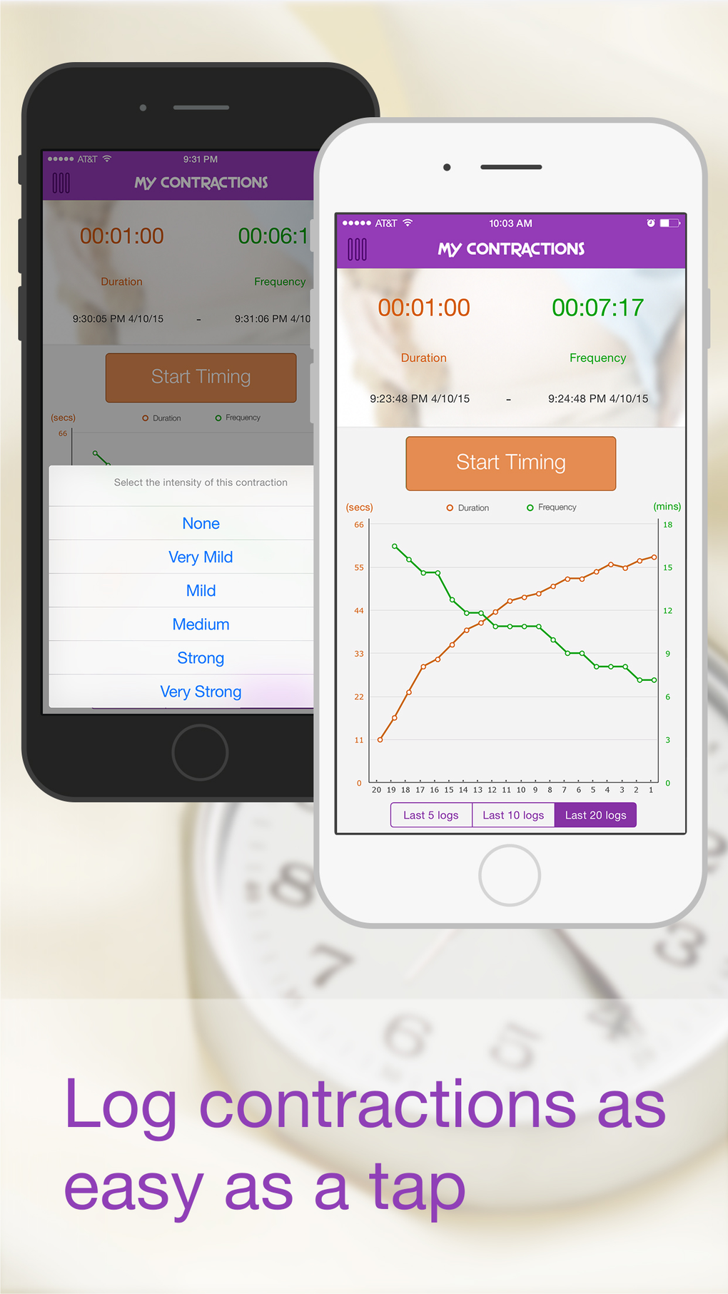 My Contractions para iPhone - Descargar