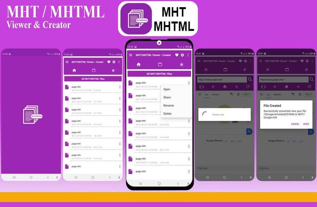 Mhtmhtml Viewer Mht Creator Apk Para Android Download