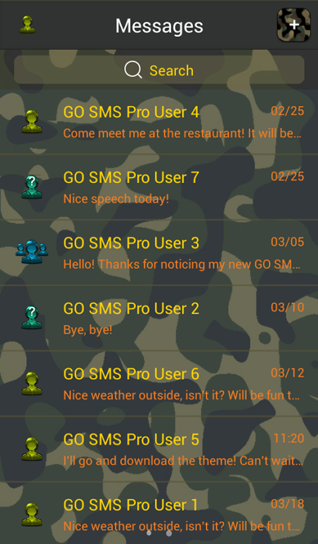 army camouflage for go sms_v2.9.6_apkpure.com APK for Android - Download