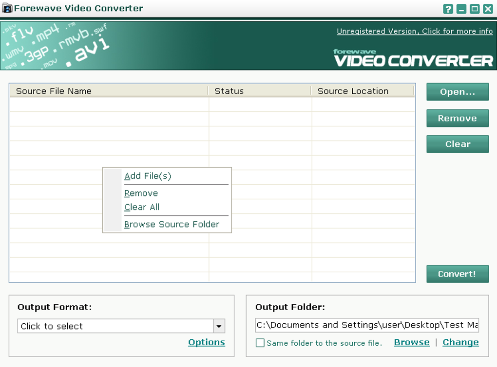 Forewave Video Converter - Download