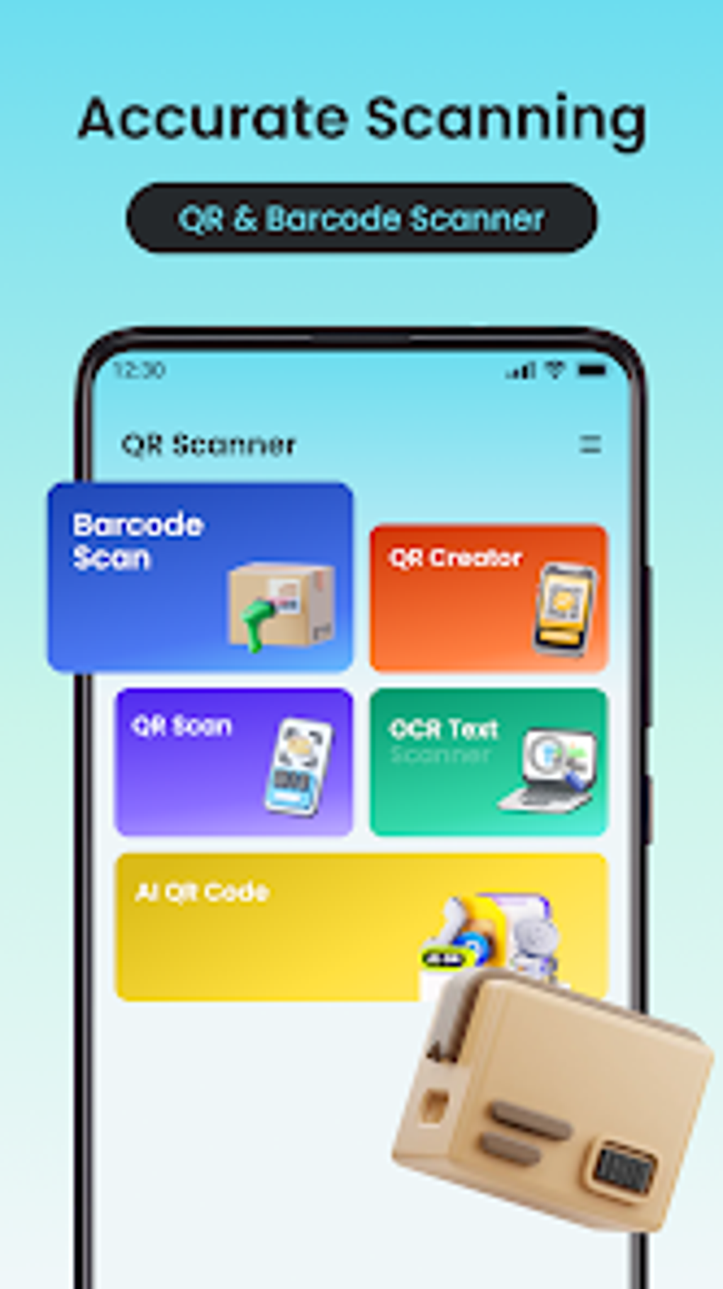 QR Barcode Scanner Reader for Android - Download