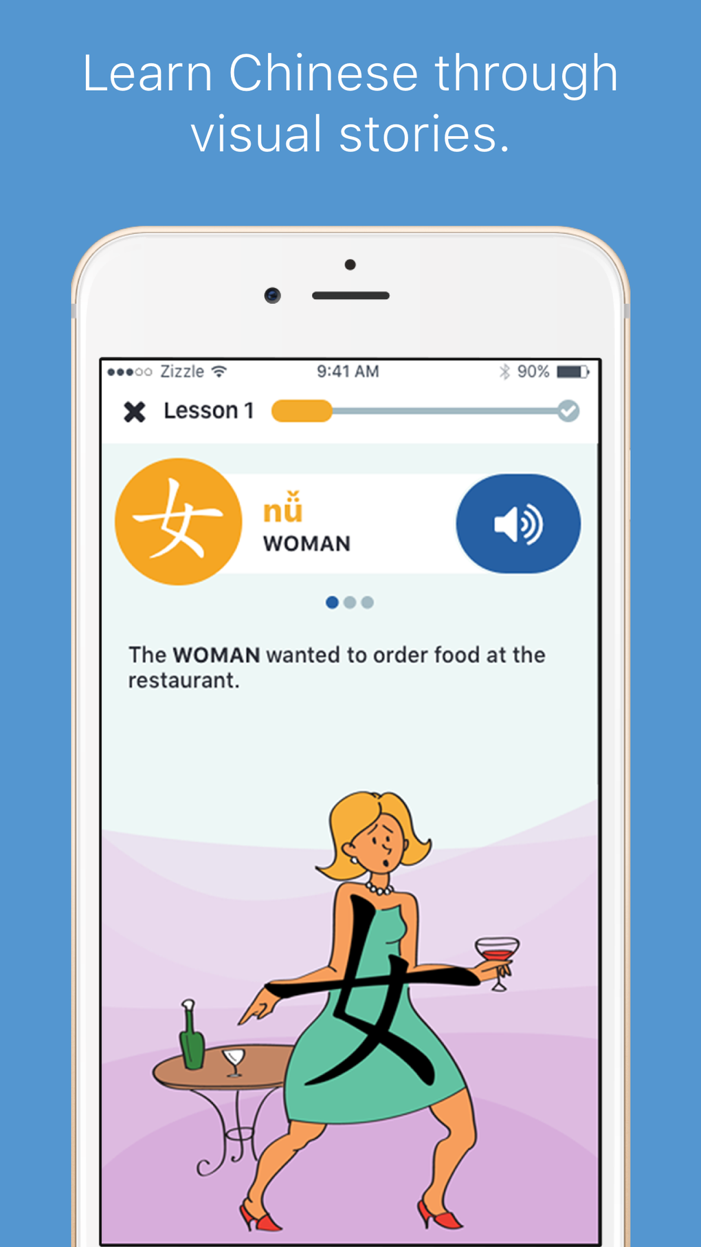 Learn Chinese with Zizzle for iPhone - Download