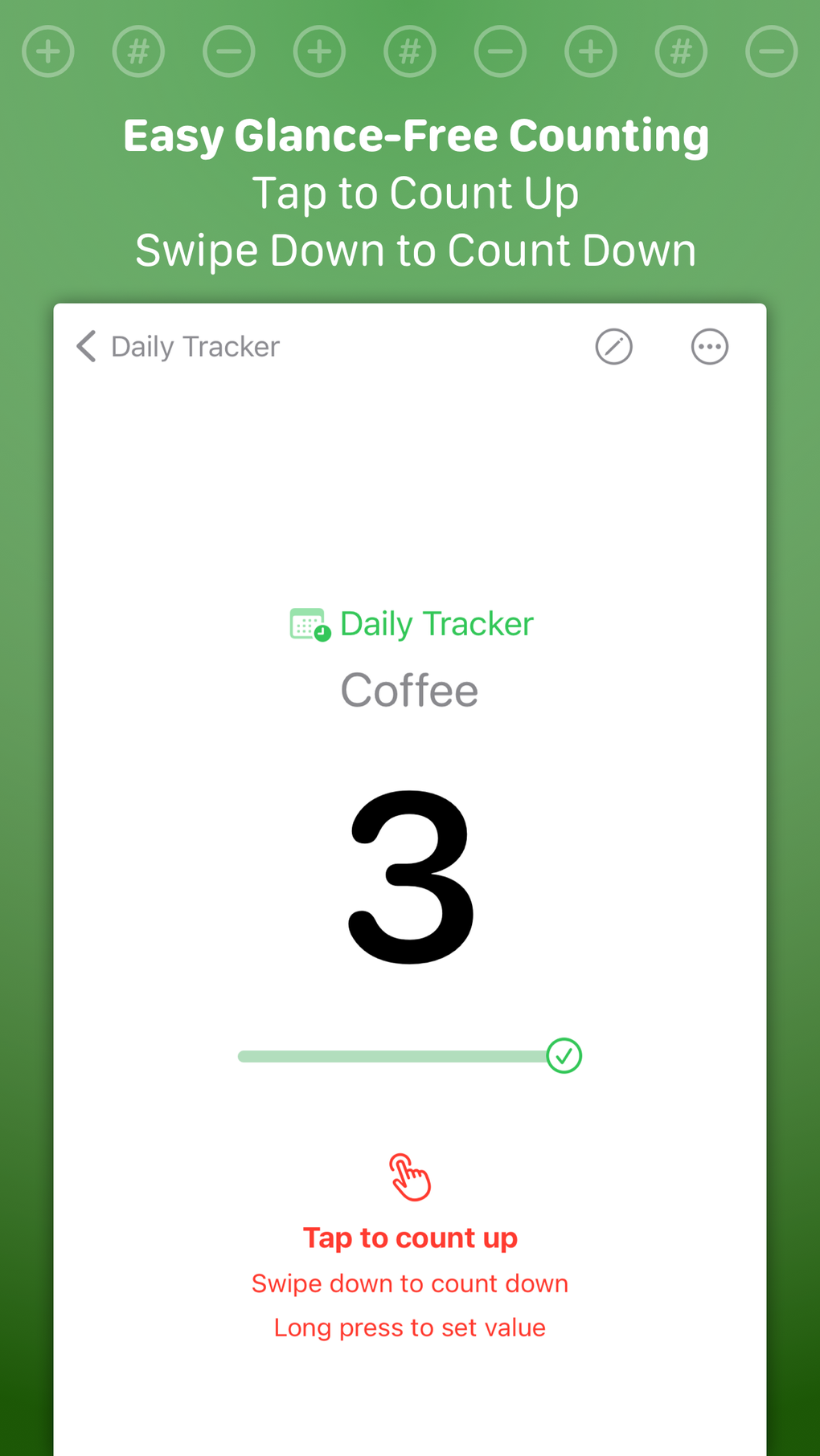 Tally Quick Counter para iPhone - Descargar