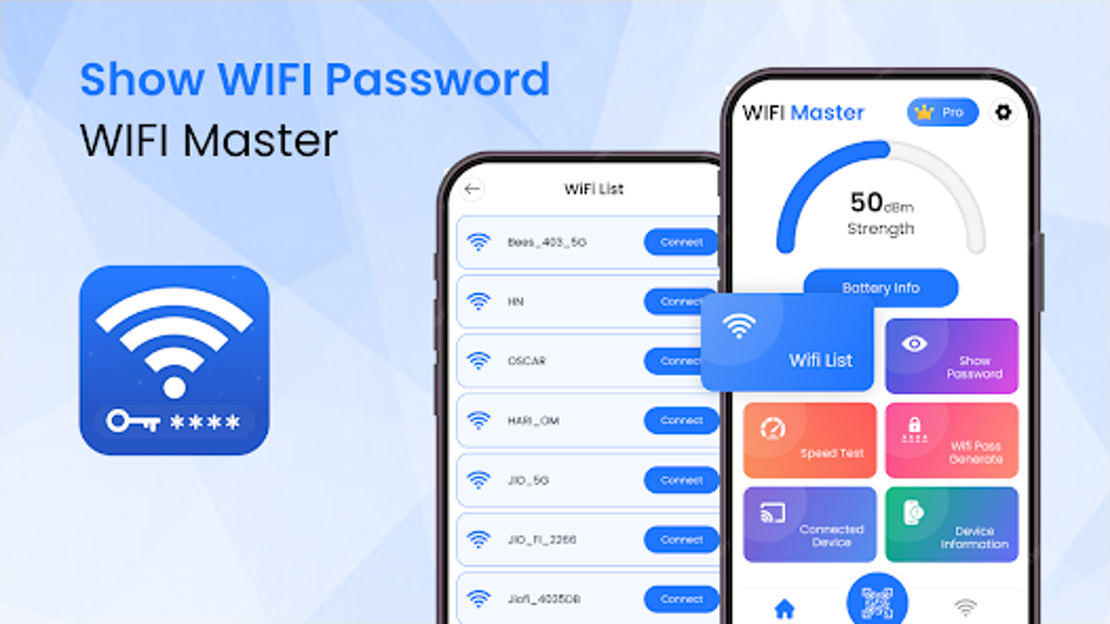 Show WiFi Password WiFi Master สำหรับ Android - ดาวน์โหลด
