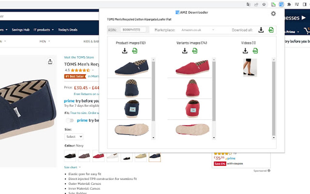 AMZ Downloader - Amazon Videos and Images for Google Chrome - Extension Download