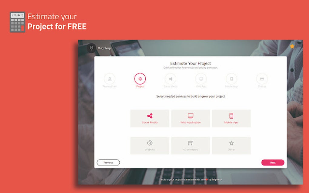 Estimate My Project for Google Chrome - Extension Download