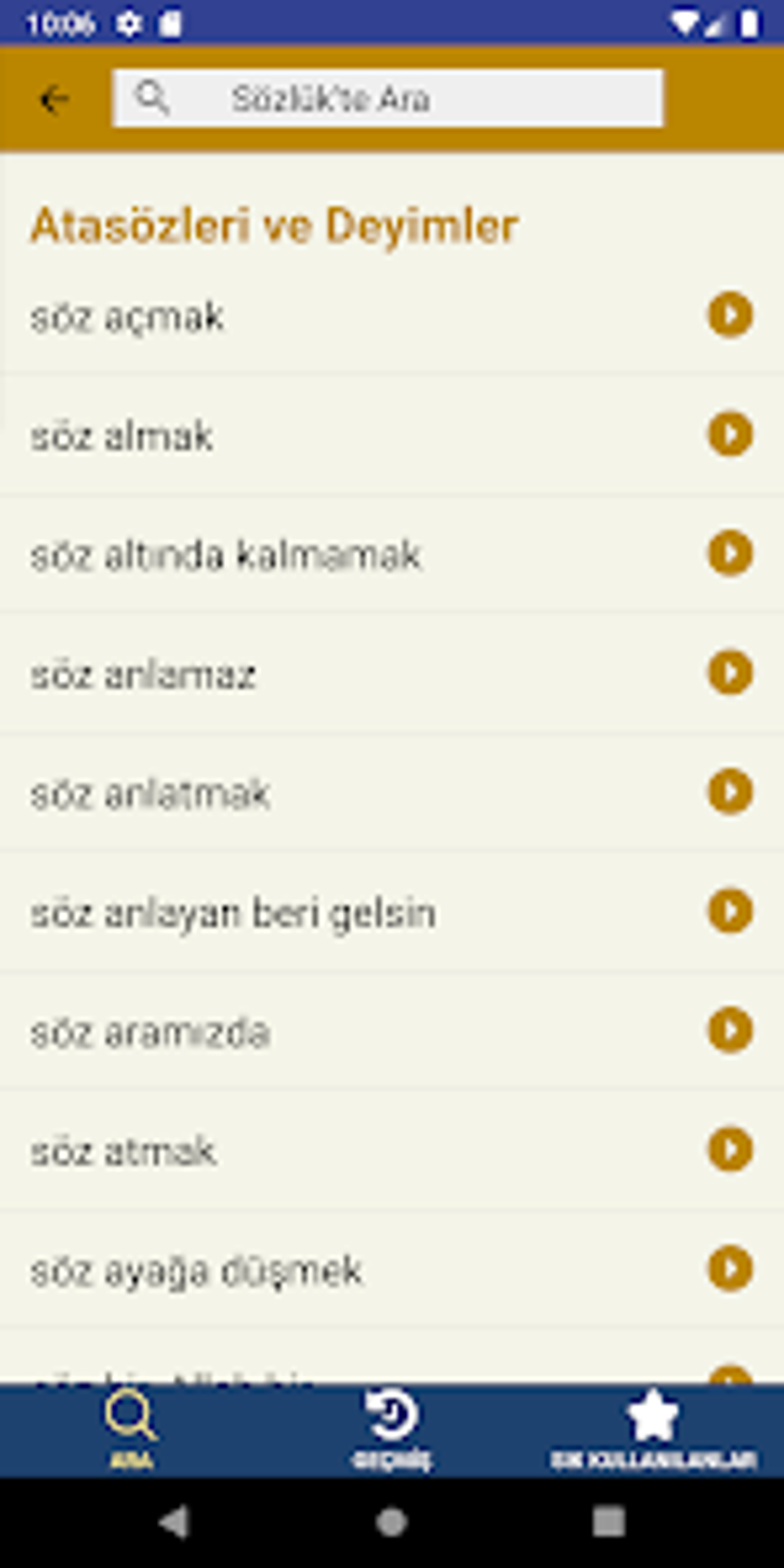 Türkçe Sözlük APK pour Android - Télécharger
