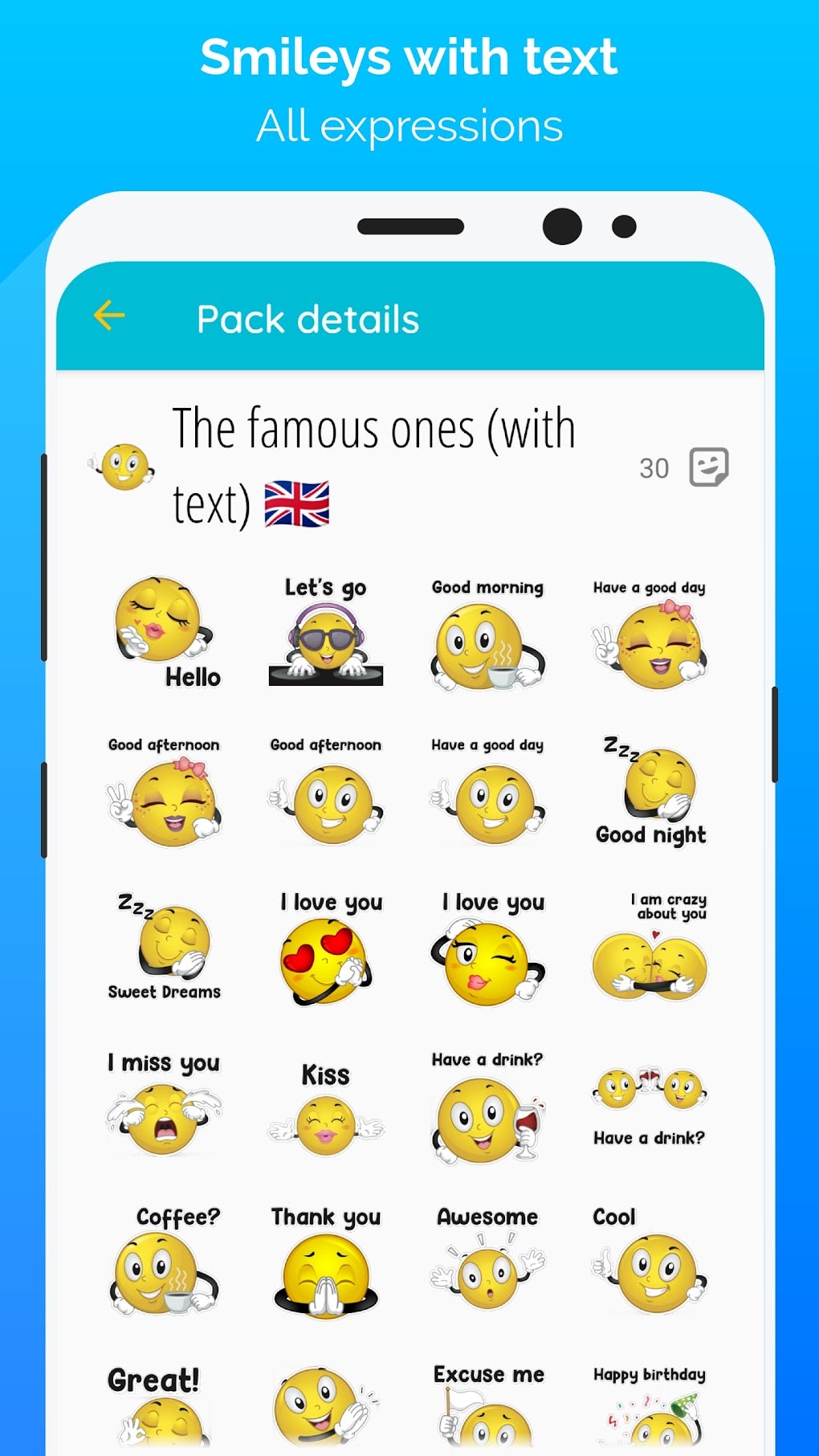 WeSmile Smileys WAStickerApps APK for Android - Download