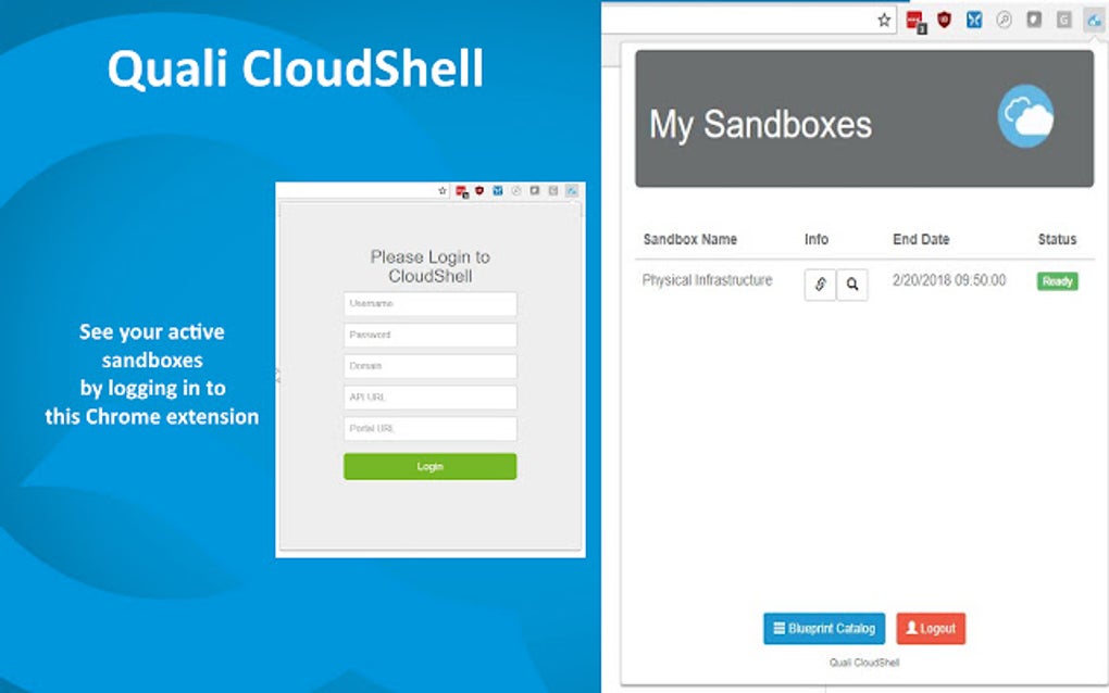 My CloudShell for Google Chrome - Extension Download