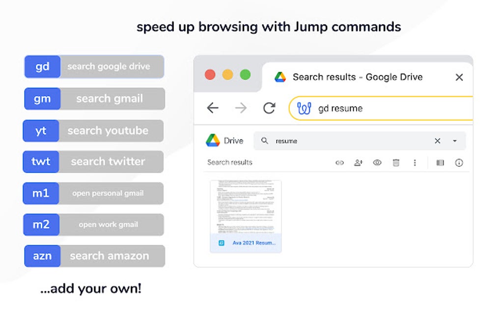 Jumprope for Google Chrome - Extension Download