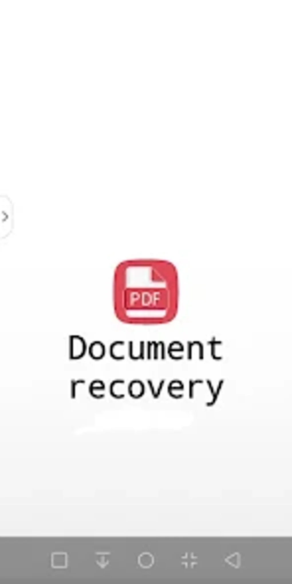 Android için Recover deleted pdf files - İndir