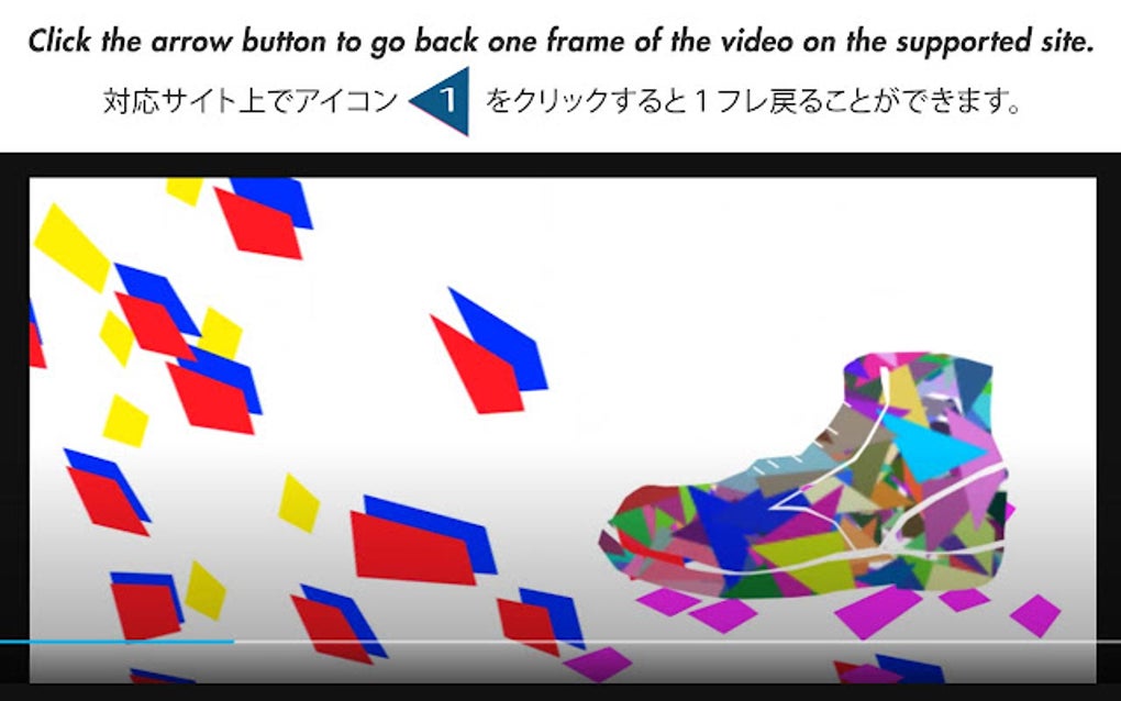 1 frame back for Google Chrome - Extension Download