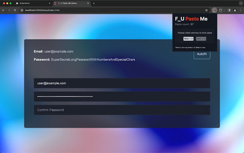 F_U Paste Me Google Chrome 용 - 확장 프로그램 다운로드