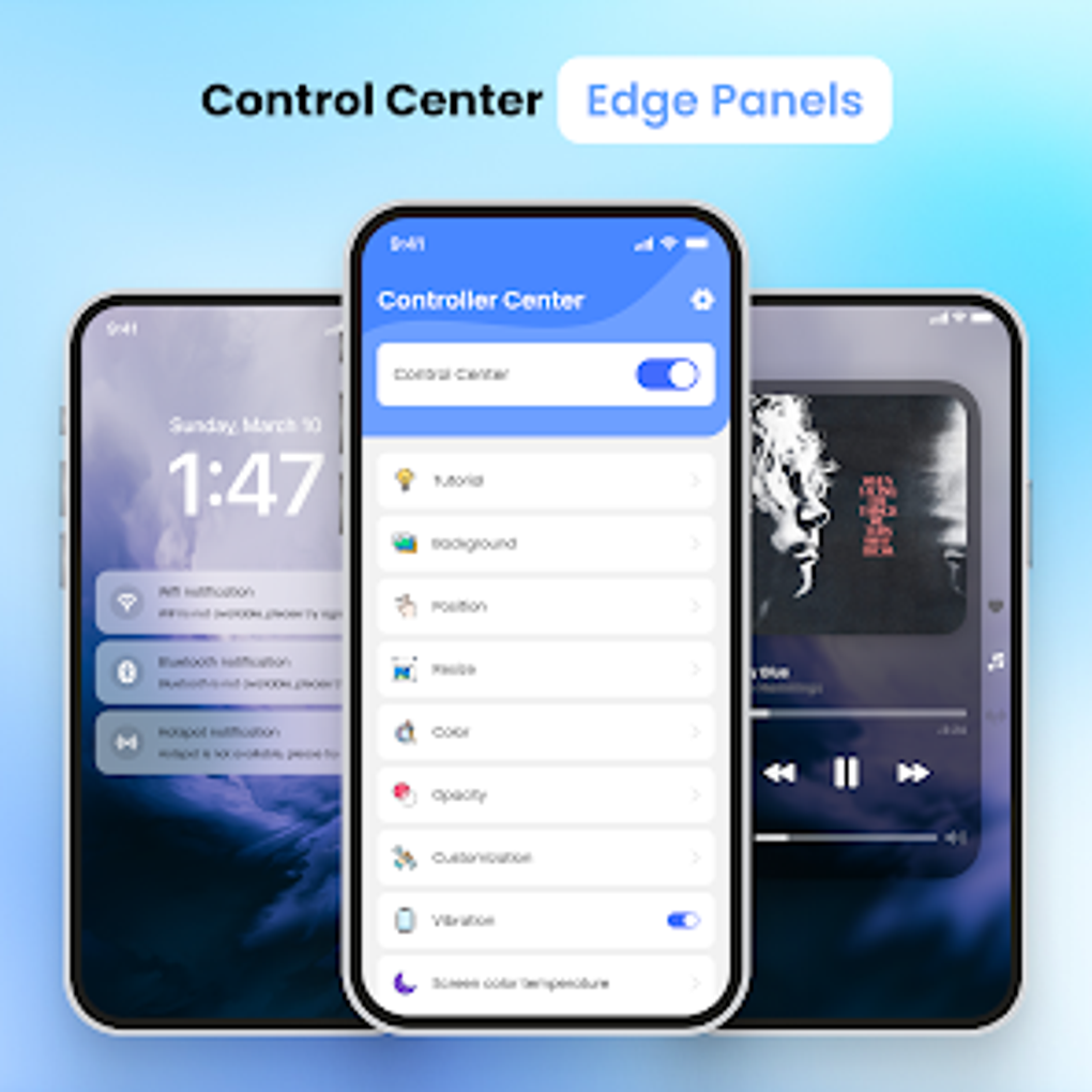 Control Center - Edge Panels for Android - Download