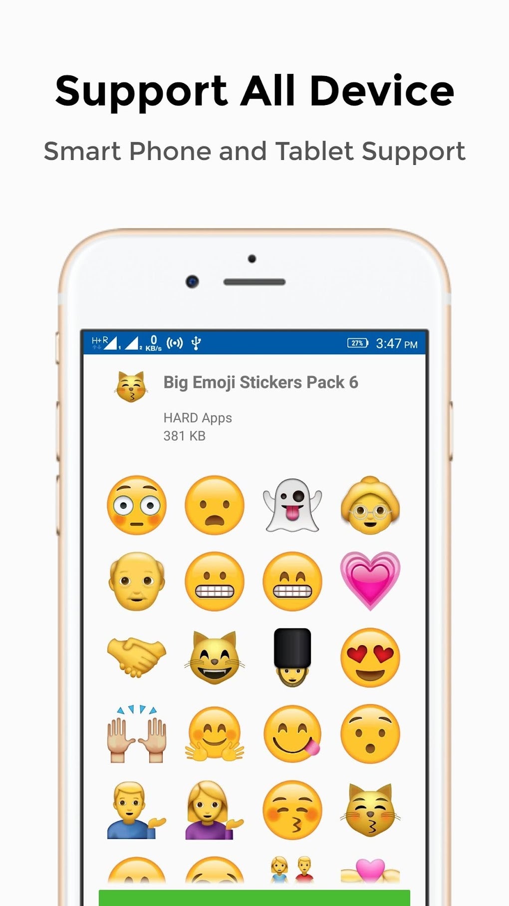 Big Emoji Stickers For Whatsapp สำหรับ Android - ดาวน์โหลด
