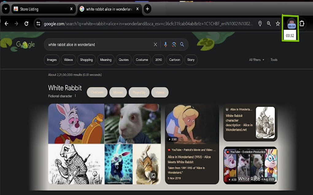 White Rabbit: Tab Timer for Google Chrome - Extension Download
