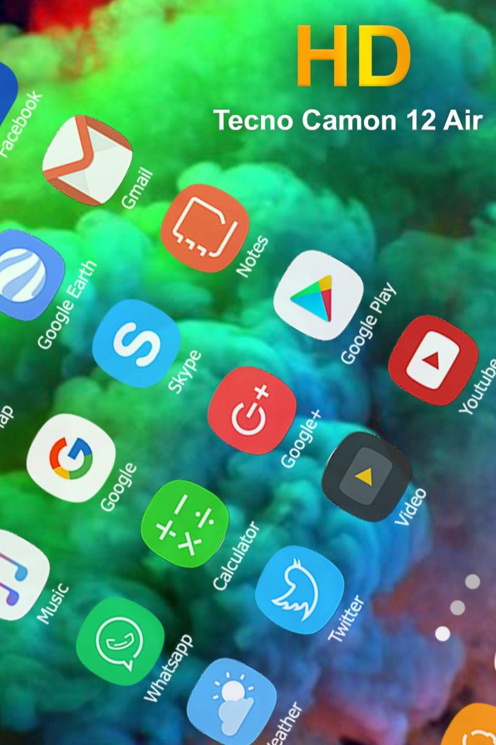 launcher Theme For Tecno Camon 12 Air for Android - Download
