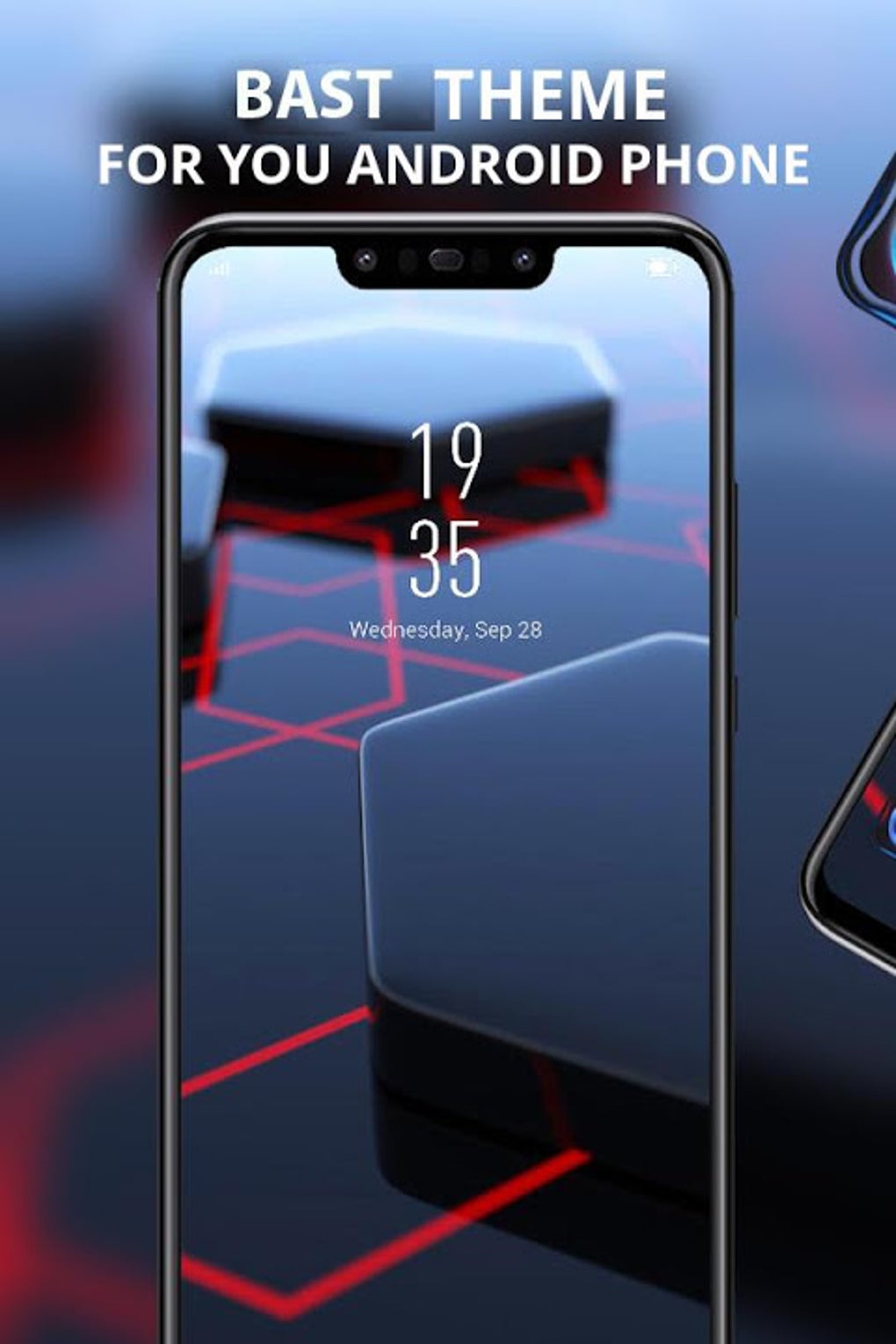 Tech theme hexahedron Wallpaper for POCP F1 APK para Android - Descargar