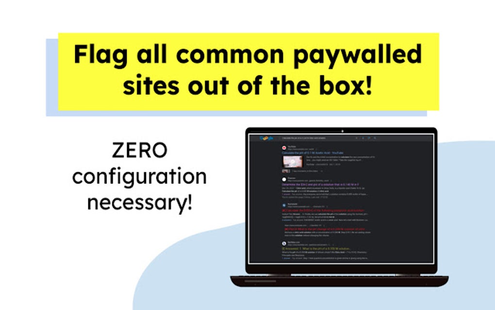 Paywall Sentry pour Google Chrome - Extension Télécharger
