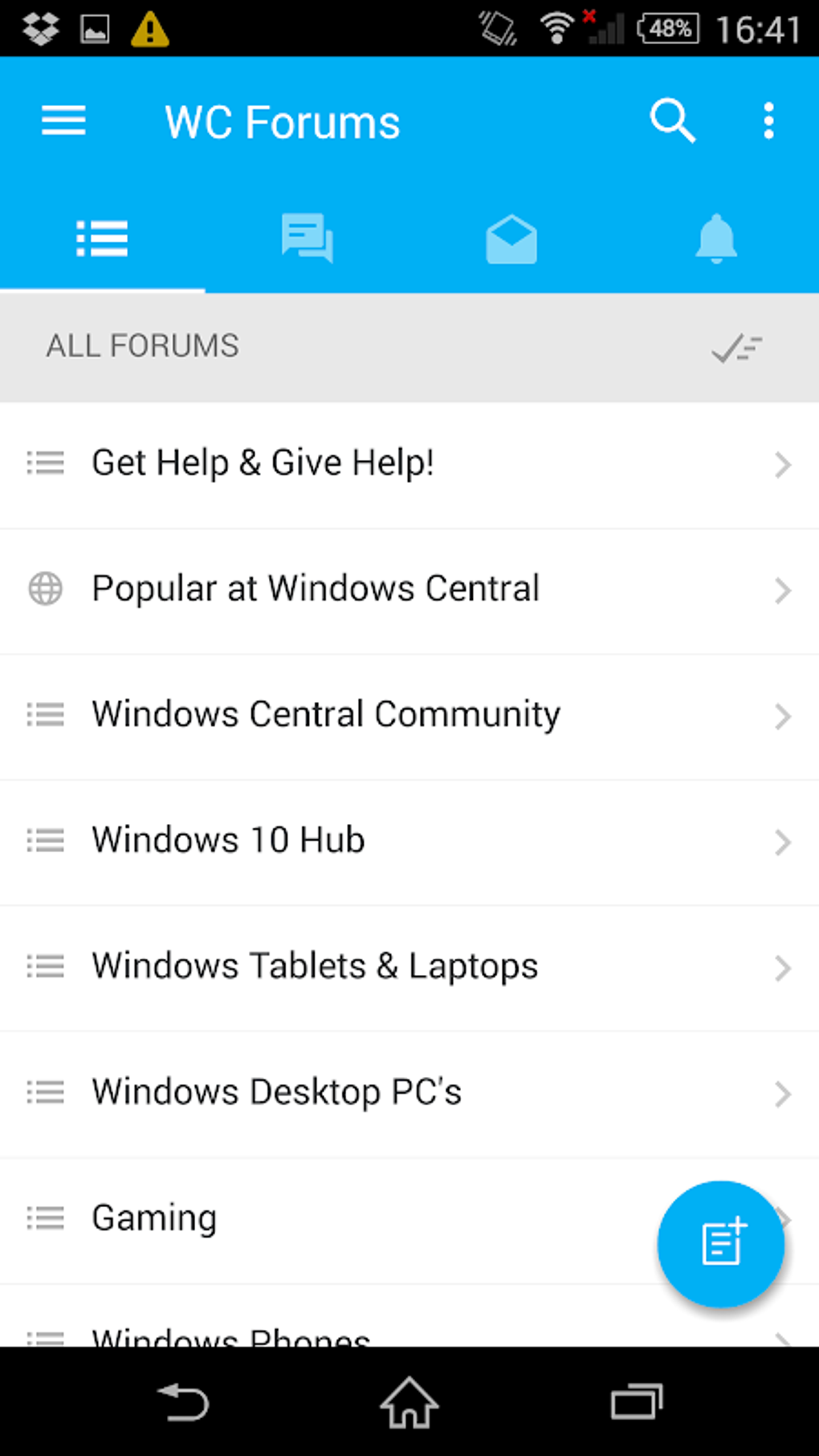 Windows Central Forums APK for Android - Download