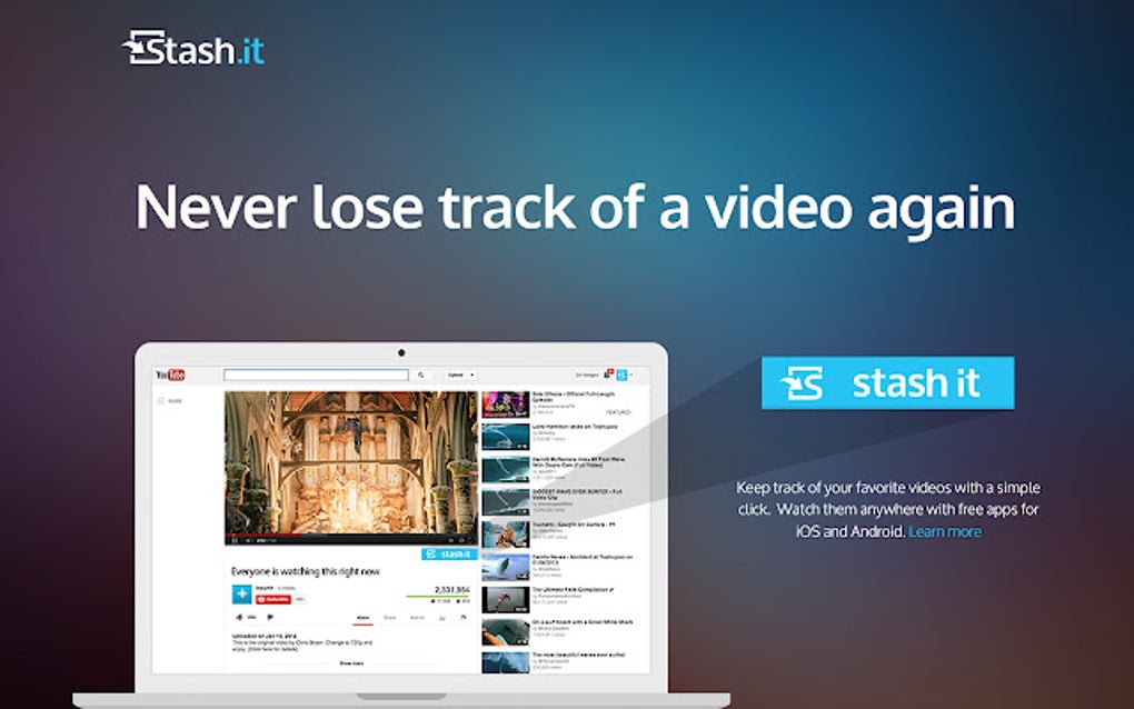 Stash para Google Chrome - Extensión Descargar