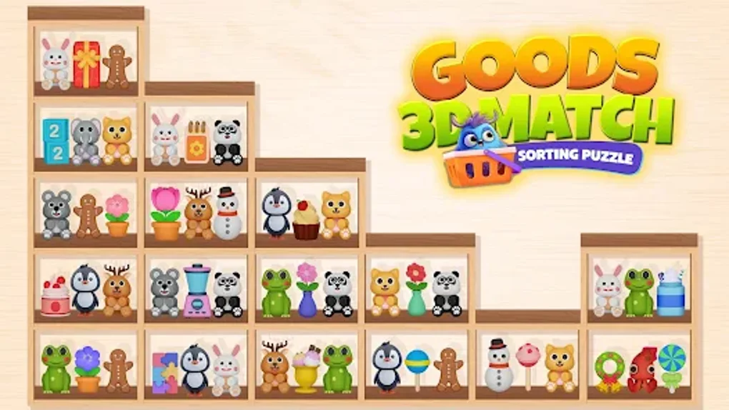 Goods 3D Match: Sorting puzzle para Android - Descargar