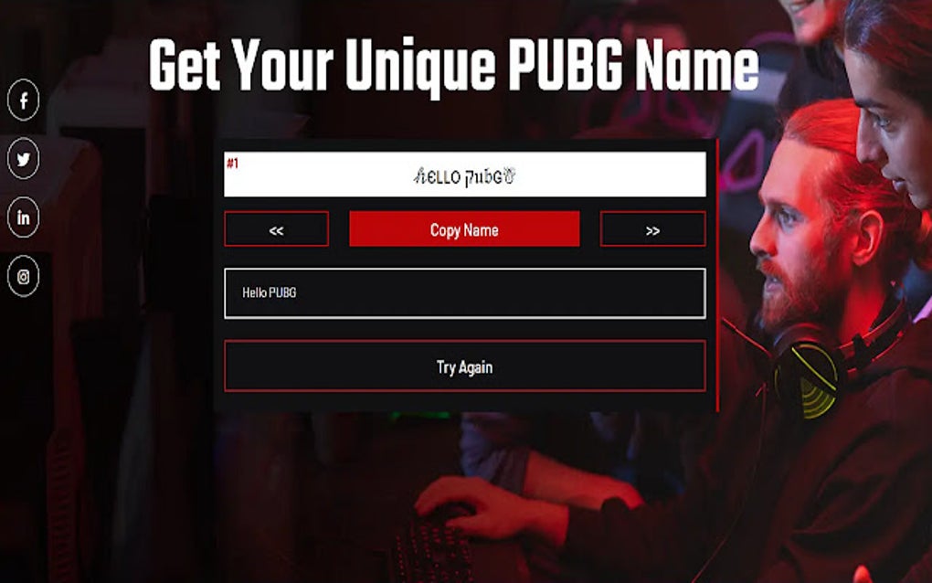 PUBG Name Generator para Google Chrome - Extensión Descargar