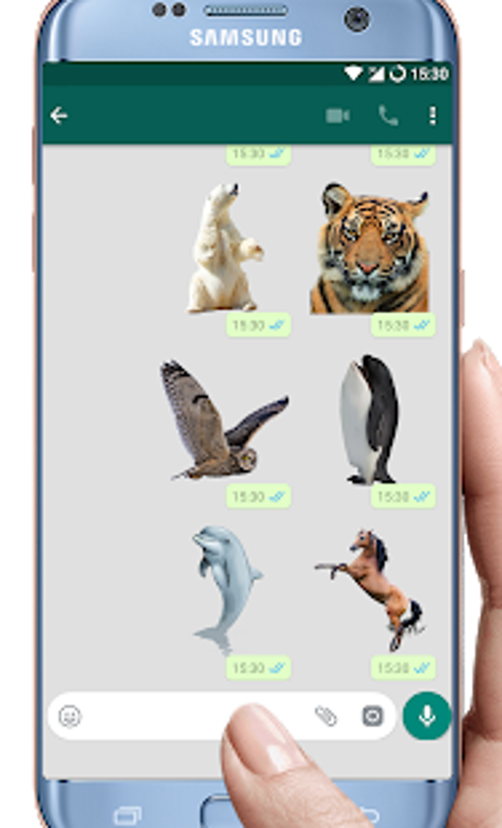 Animal Stickers WAStickerApps HD APK para Android - Descargar