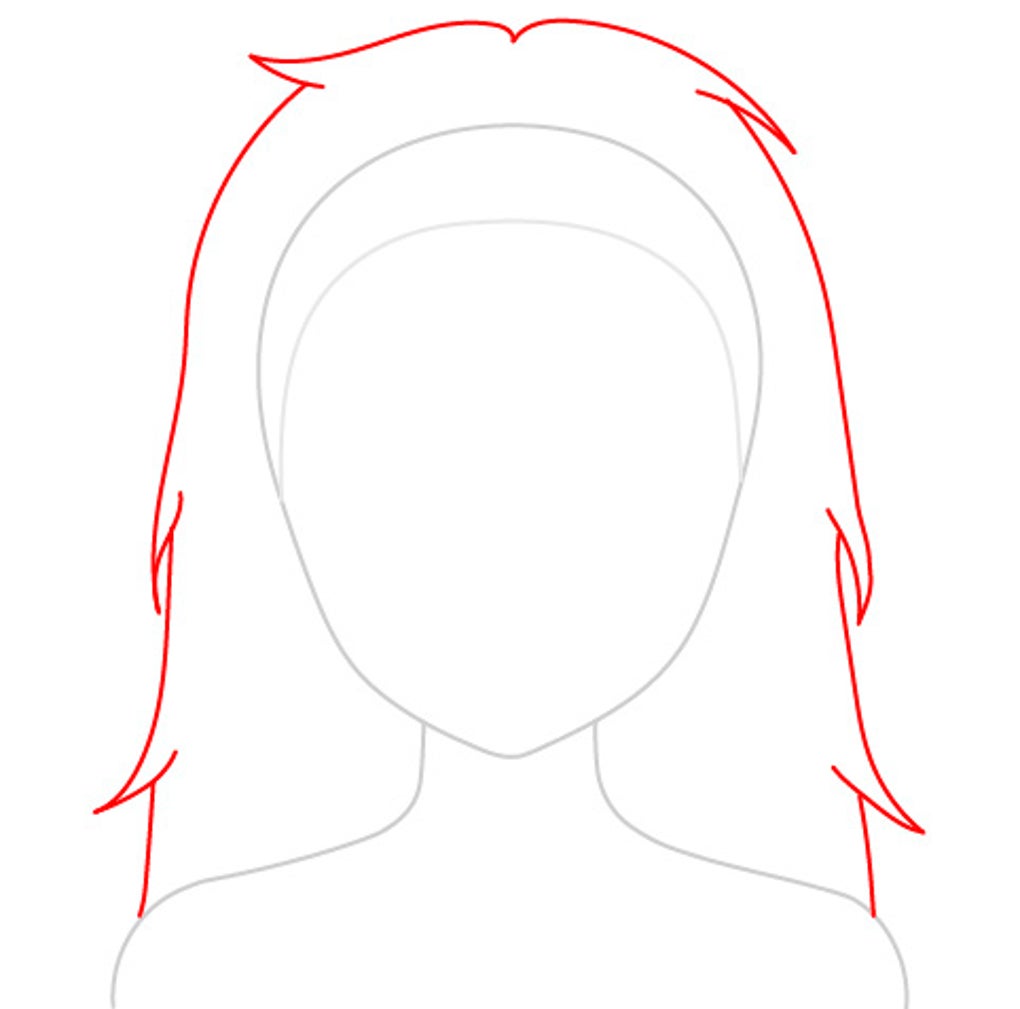 How To Draw Anime Hair Step By Step Android 