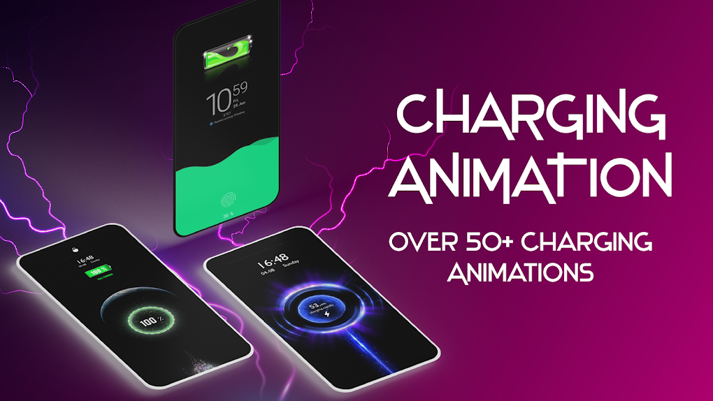 Battery Charging Animation 4D for Android - Download
