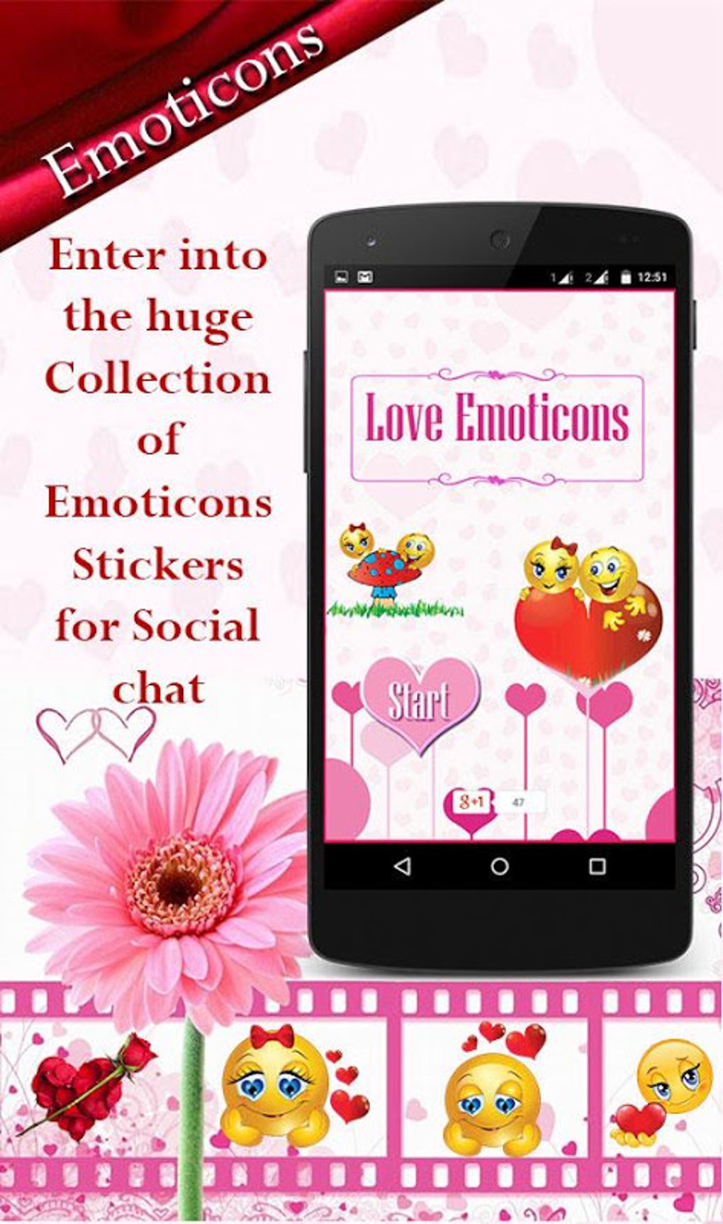 Love Emoticons APK para Android - Descargar