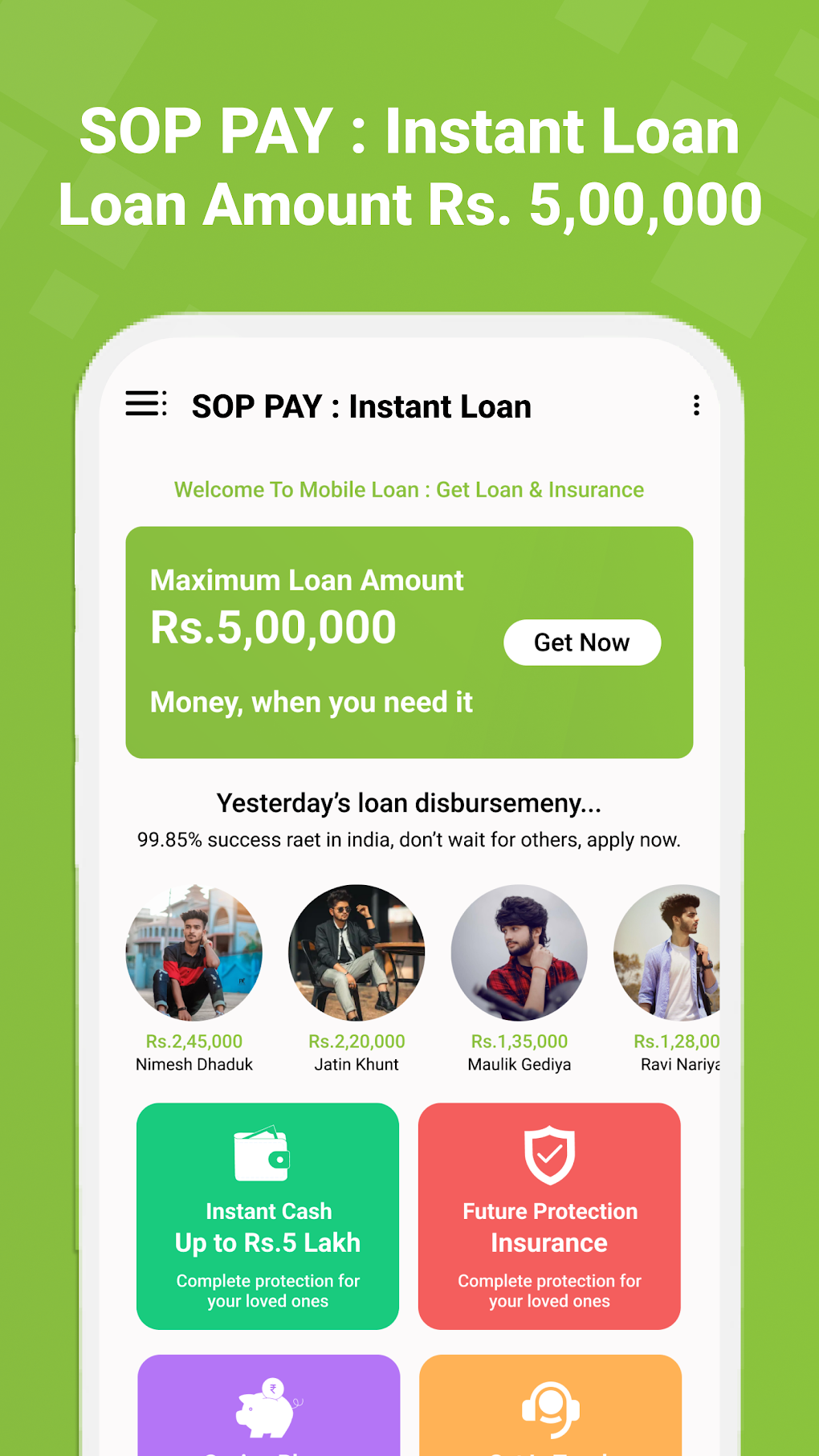 Sop Pay instant loan para Android - Descargar