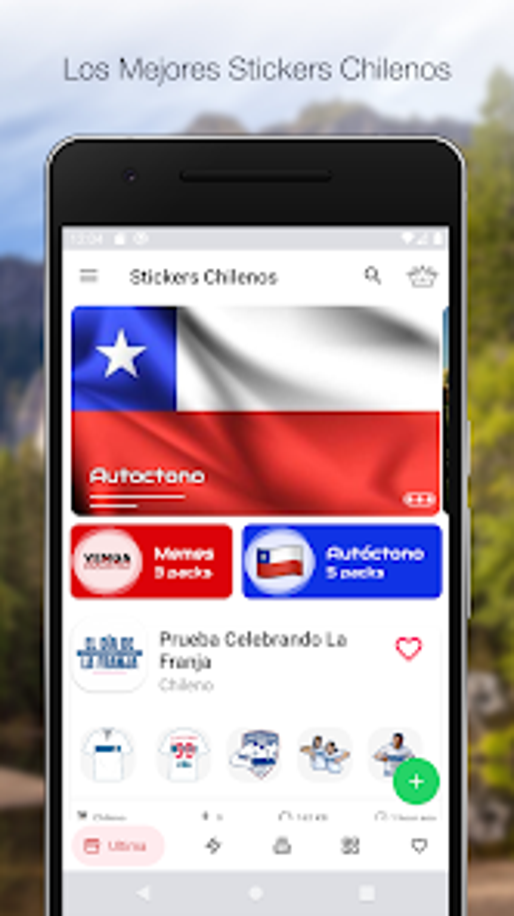 Android 용 Stickers de Chile para chatear - 다운로드